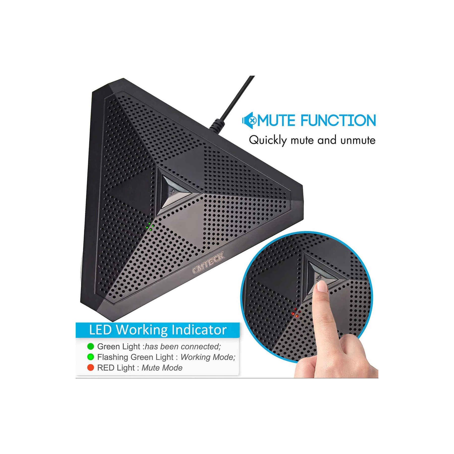 Conference Microphone - USB | Advantage Software