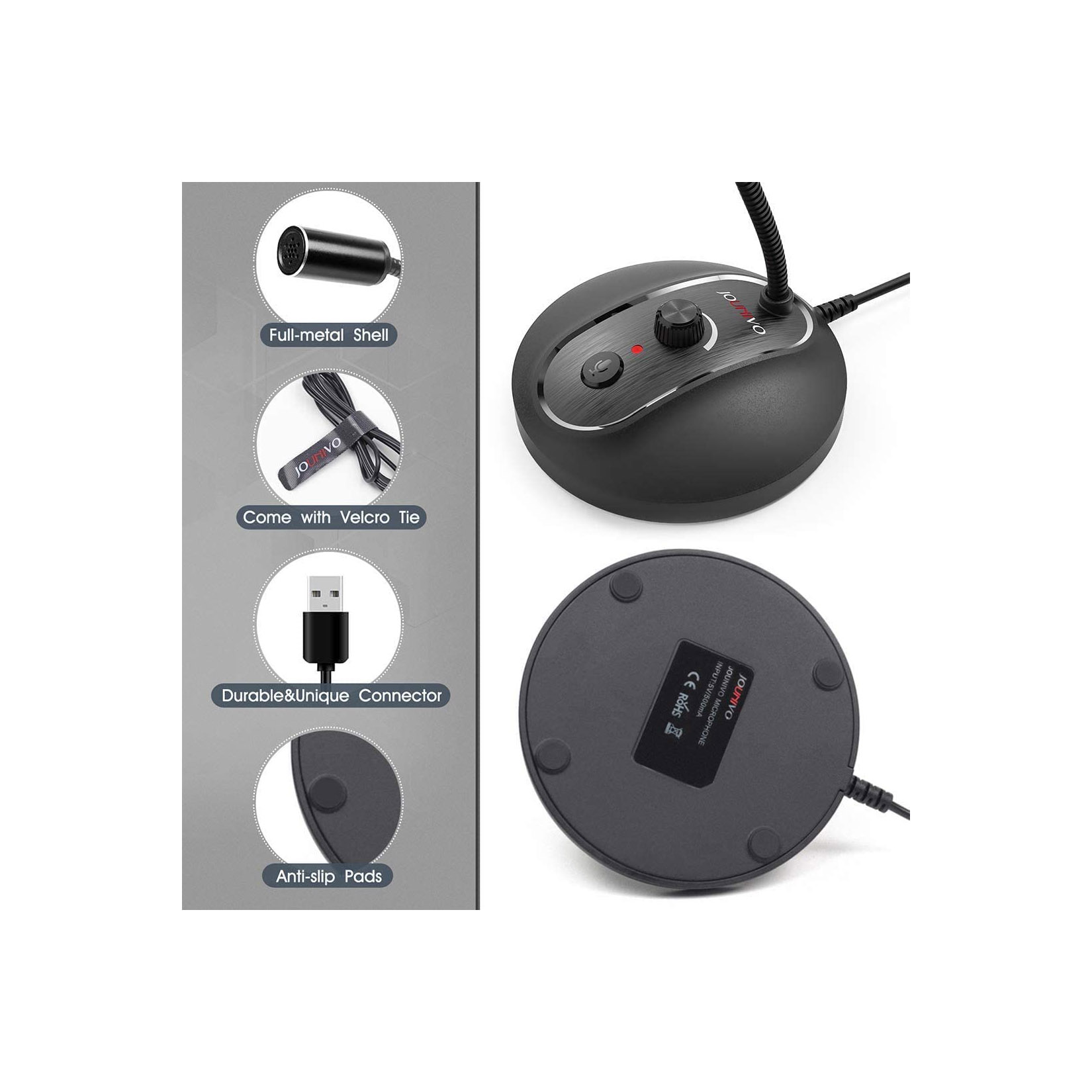 Gooseneck Microphone - USB | Advantage Software